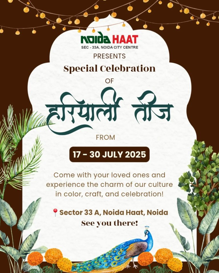 Hariyali Teej at Noida Haat - Noida Diary - Rediscover Noida With Us!